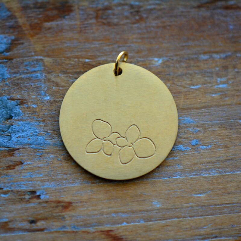 Hydrangea Charms - Etsy