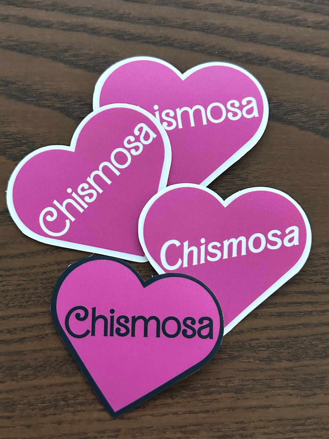 Chismosa Heart Waterproof Vinyl Sticker - Etsy