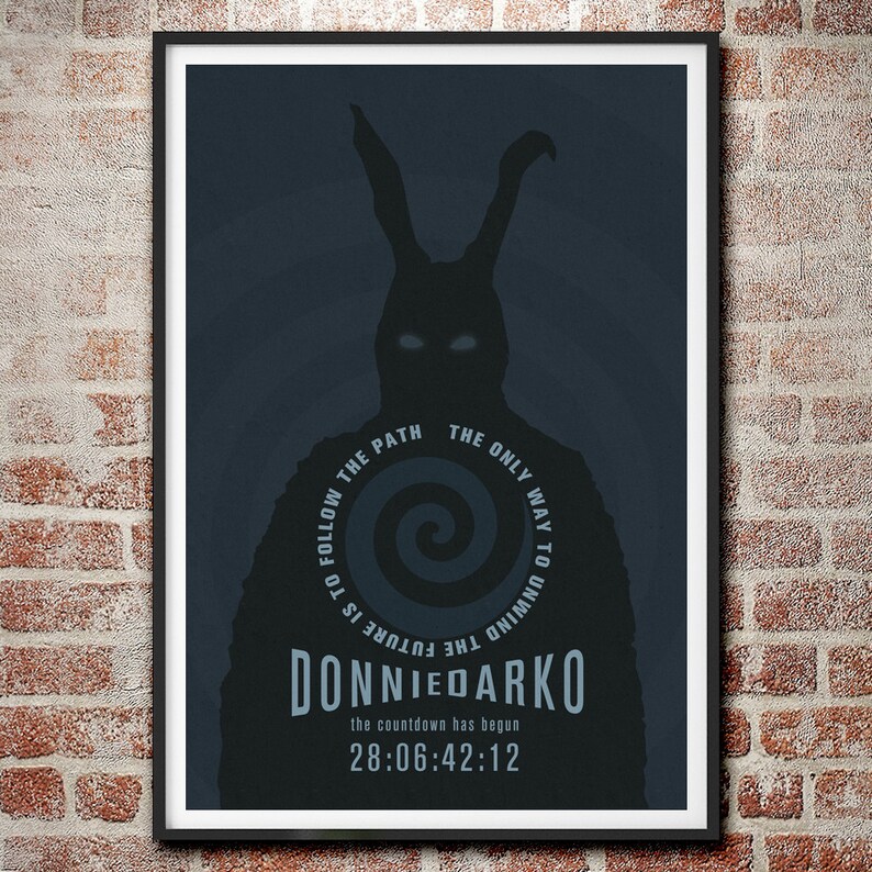 Donnie Darko Frank the Bunny Movie Poster - Etsy