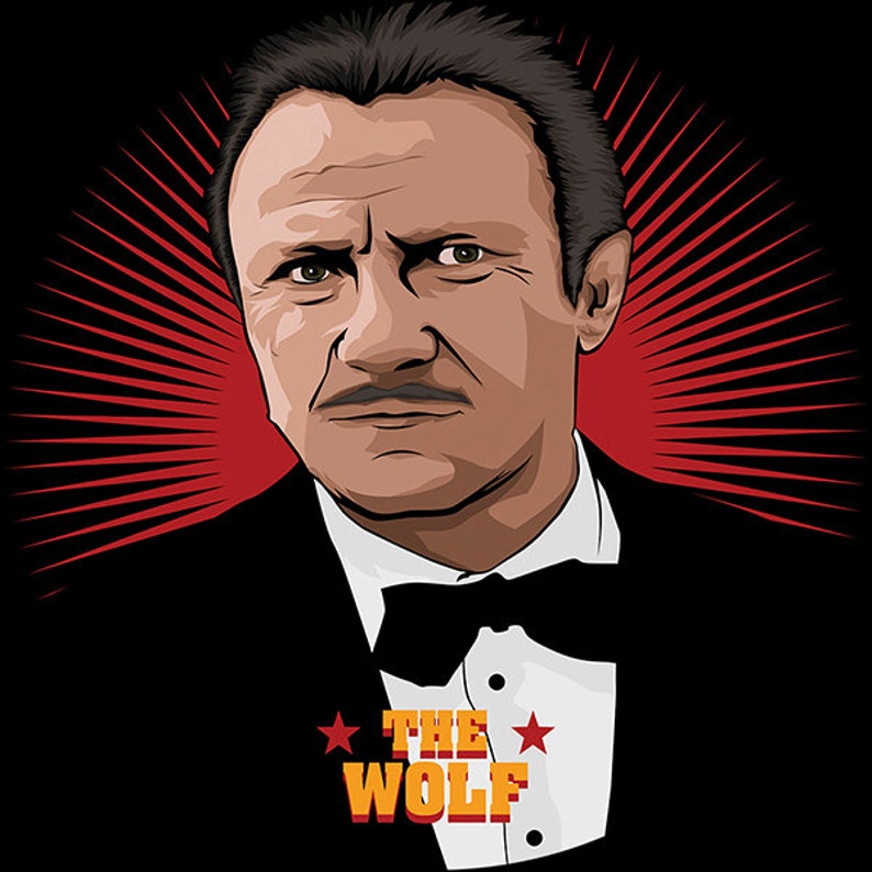 Pulp Fiction: the Wolf Winston Wolfe Movie Poster - Etsy