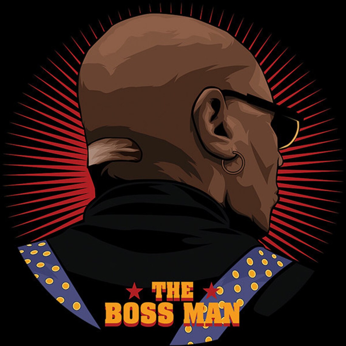 Pulp Fiction: the Boss Man Marsellus Wallace Movie Poster - Etsy