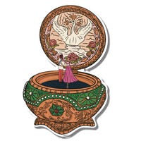 Anastasia & Dimitri Vinyl Sticker - Version 1 - Etsy