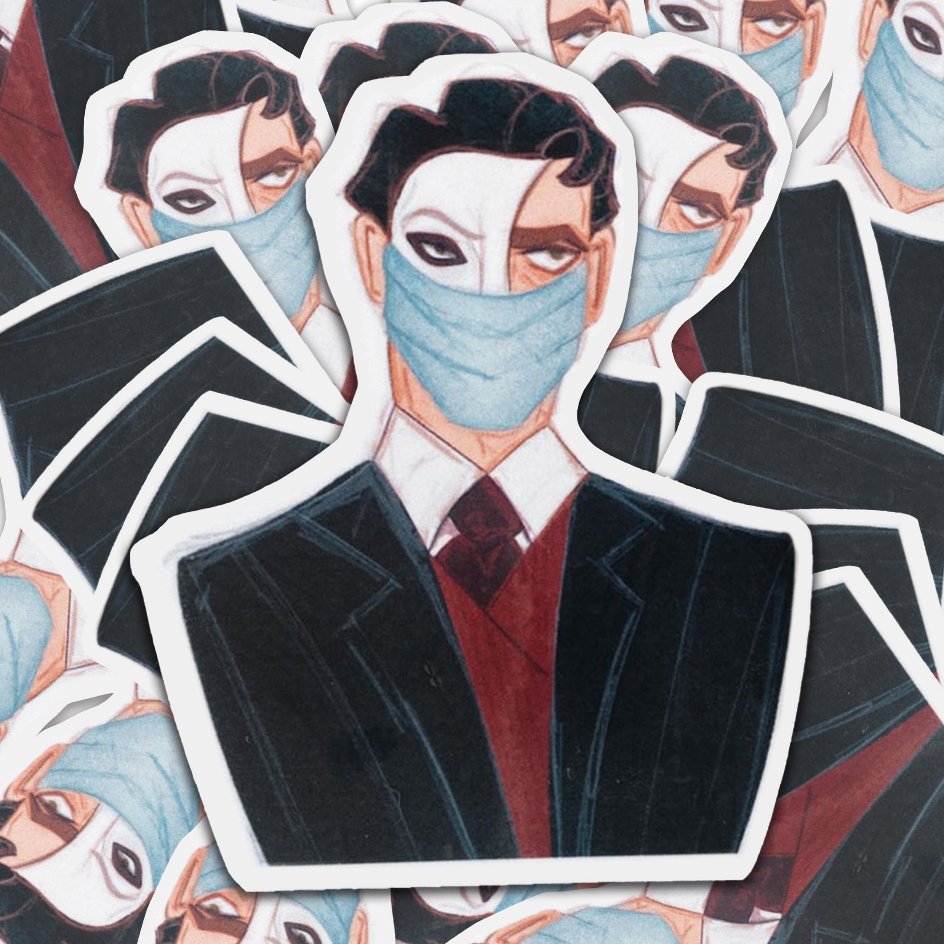 What's One More Mask Phantom of the Opera Sticker Decal | Etsy