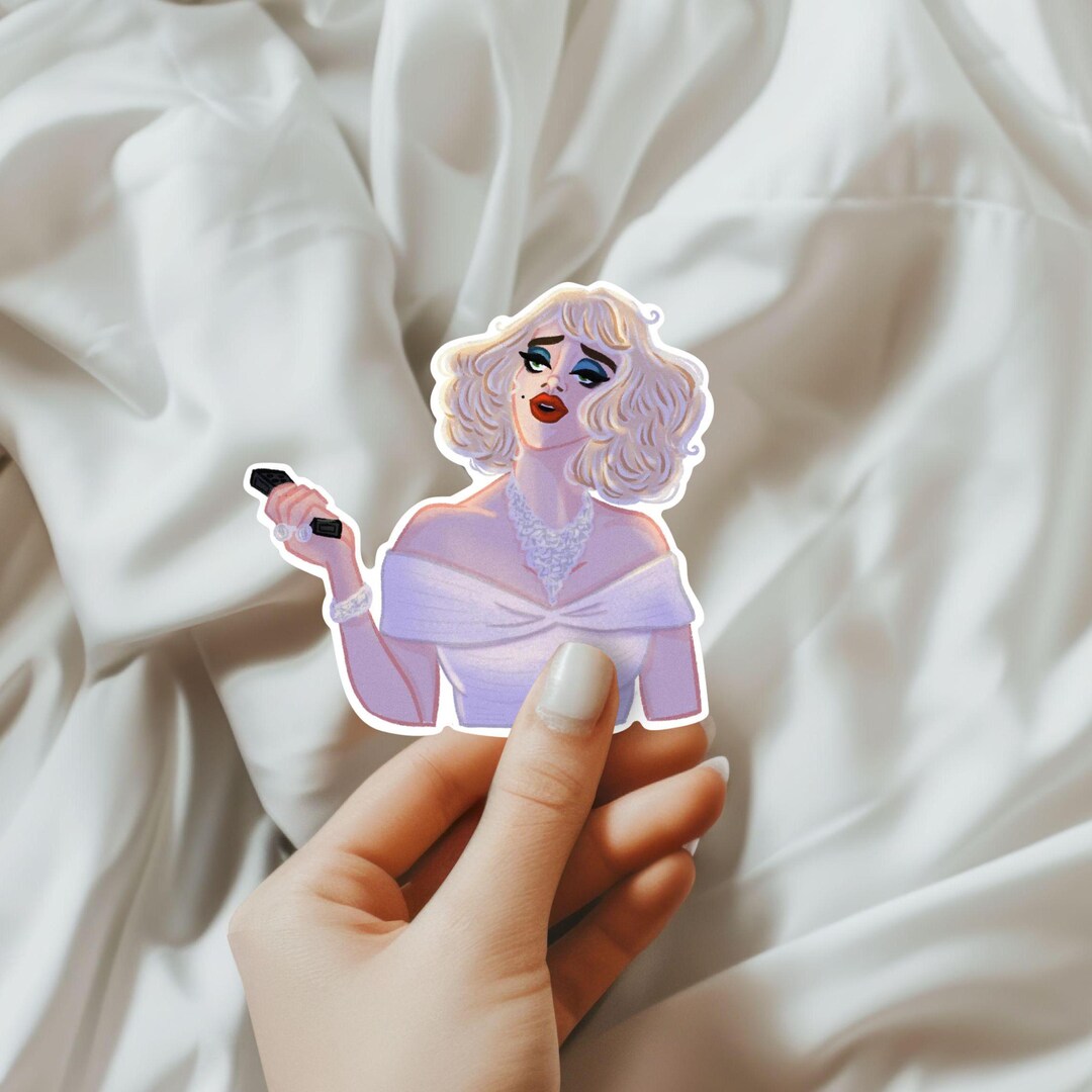 Debbie Addams Sticker Femme Fatale Iconic Women Sticker Gift for a Diva ...