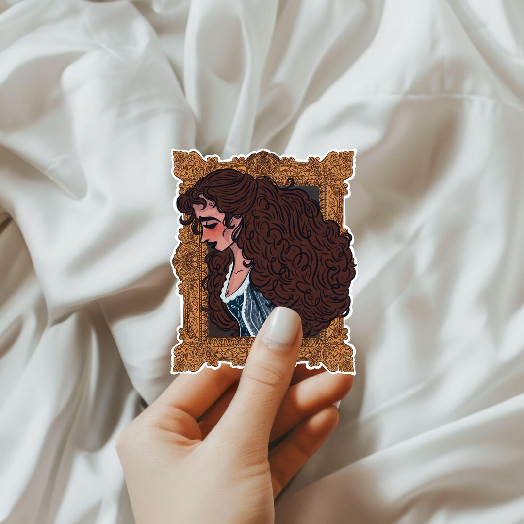 Christine Daae Sticker Phantom of the Opera Fanart Illustrated Decal ...