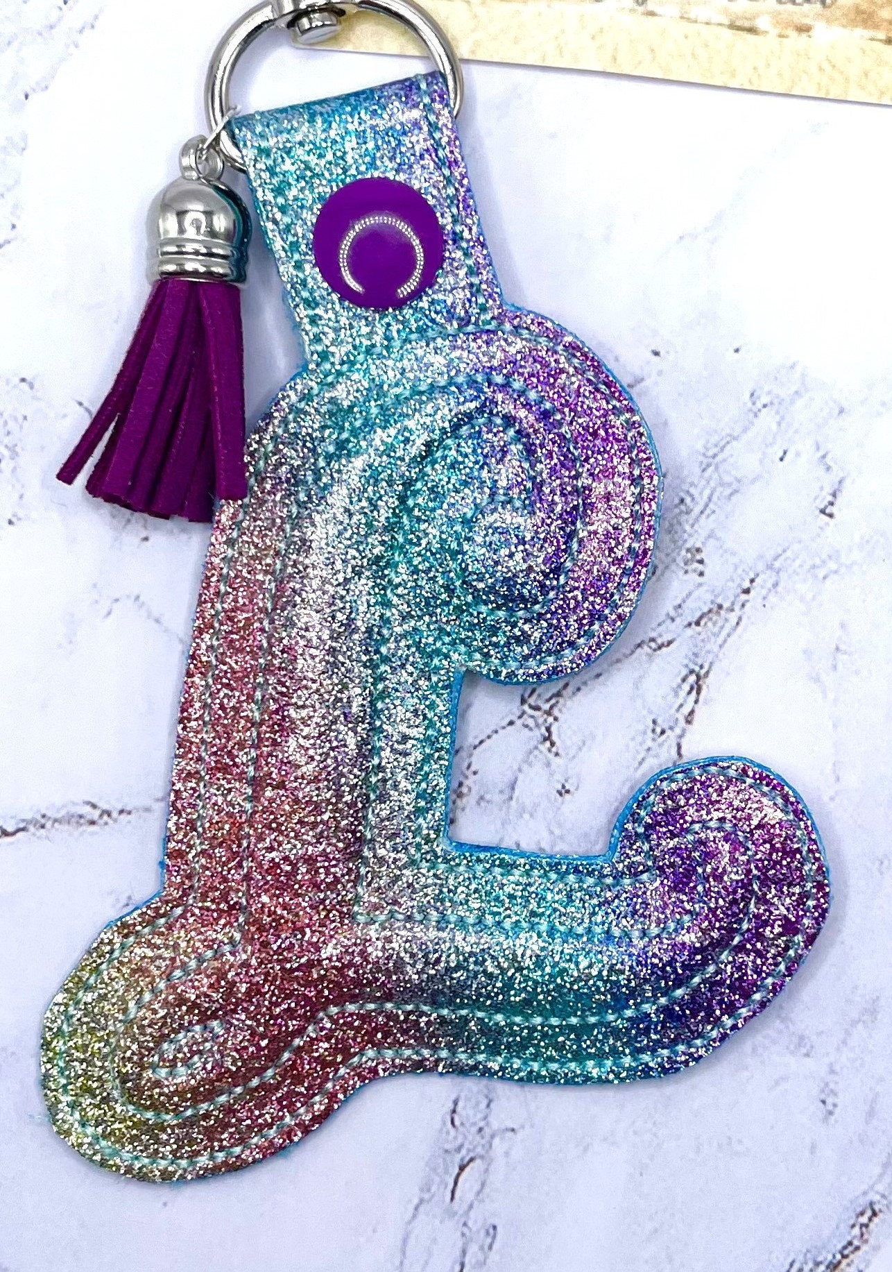 Personalized Keychain for Kids, Memorial Keychain, Personalized Initial ...