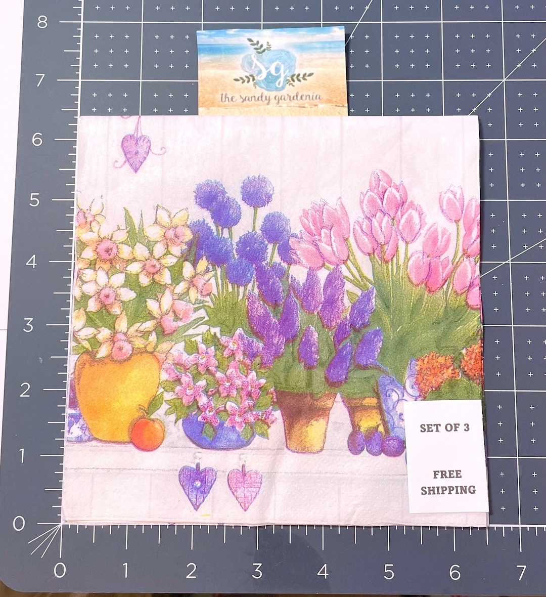 Decoupage Napkin, Decoupage Flower Pots, Mod Podge Basket, Mod Podge ...