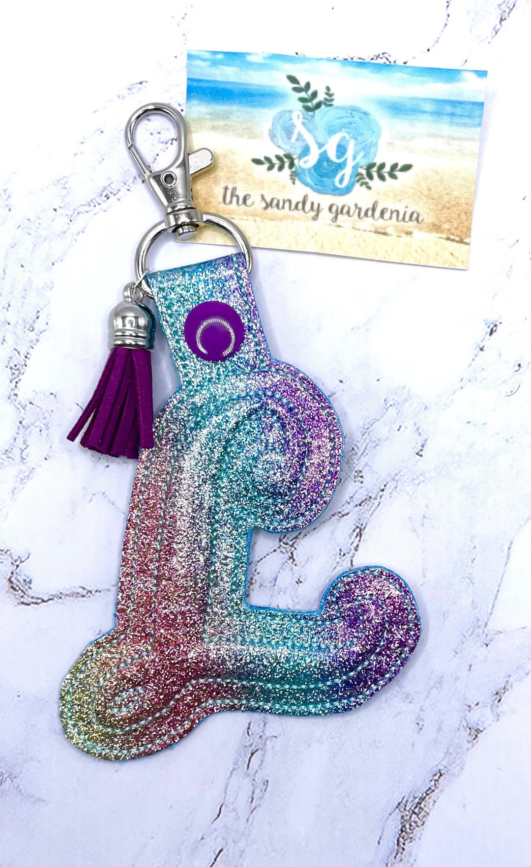 Personalized Keychain for Kids, Memorial Keychain, Personalized Initial ...