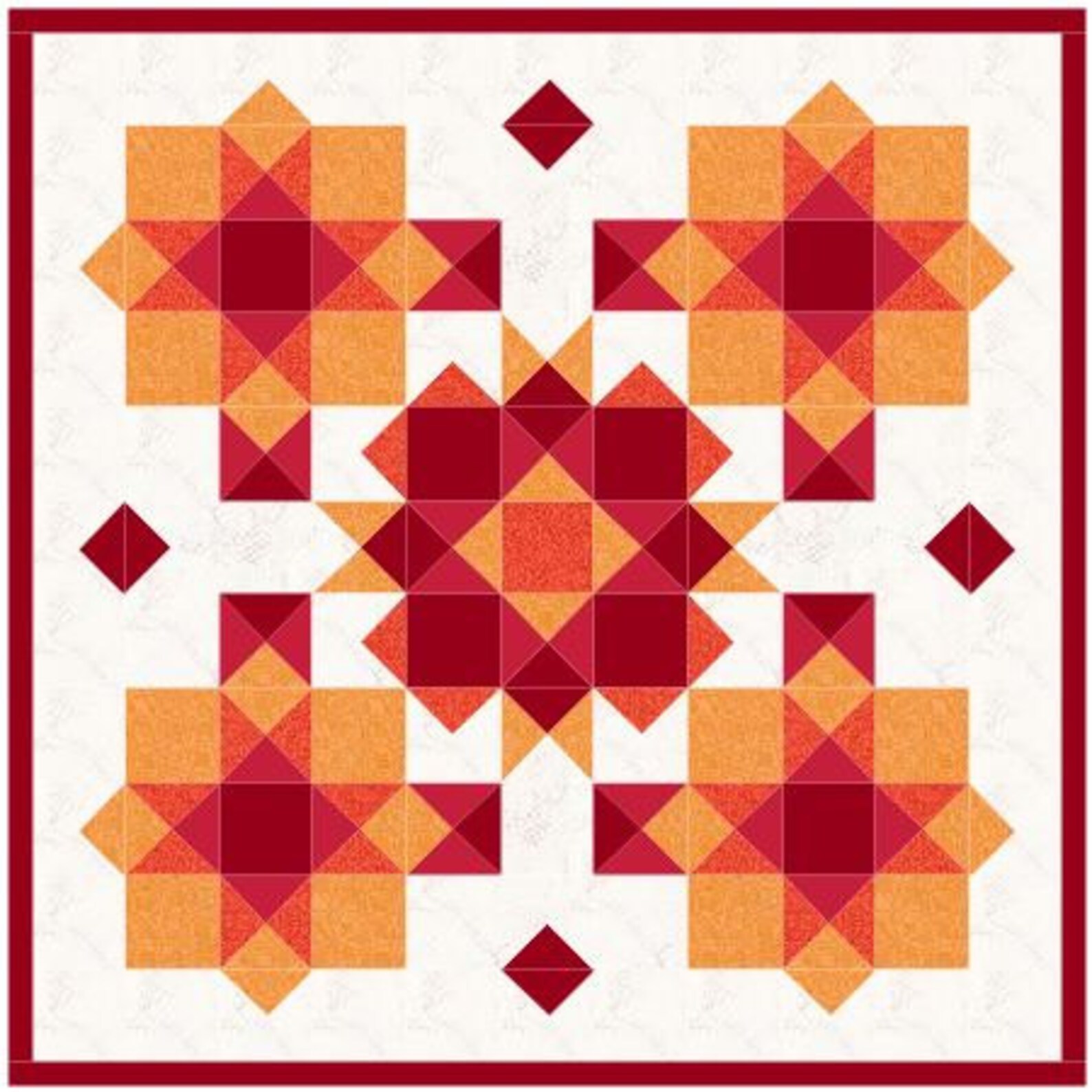 Anemone Quilt Pattern--instant Download PDF - Etsy