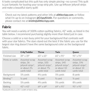 Wish I May Quilt Pattern--instant Download PDF - Etsy