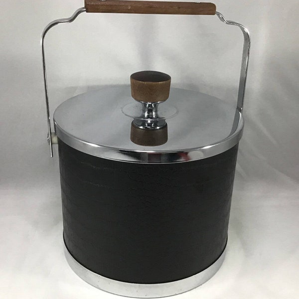 Leather Ice Bucket With Handle - Etsy