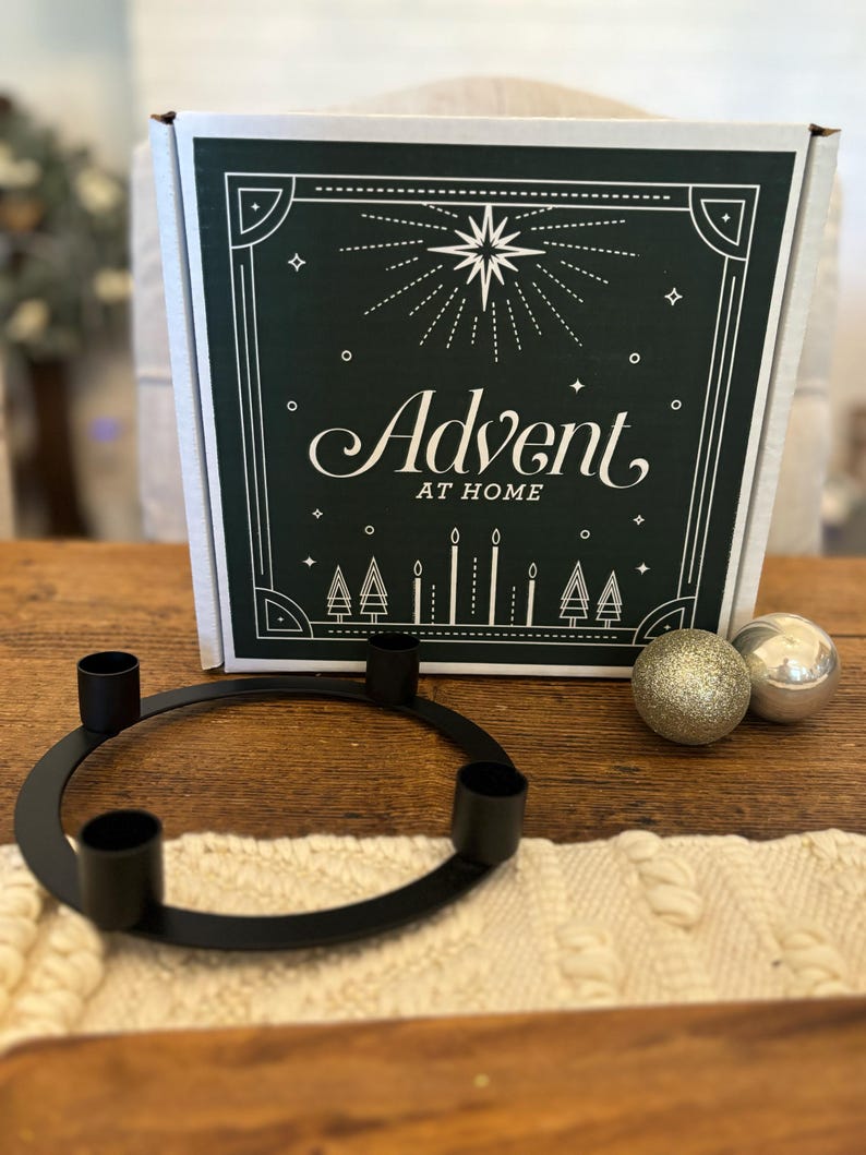 Advent Candle Wreath - Etsy