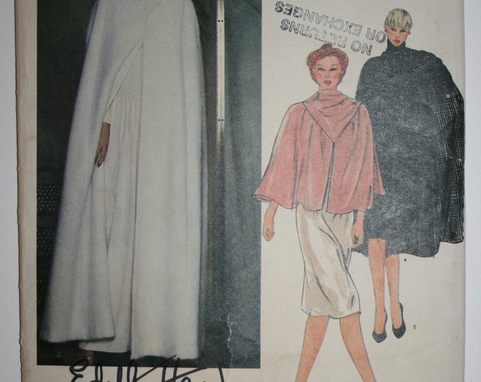 VOGUE 2617 Edith Head SIGNED by the Designer, UNCUT Sewing Pattern for ...