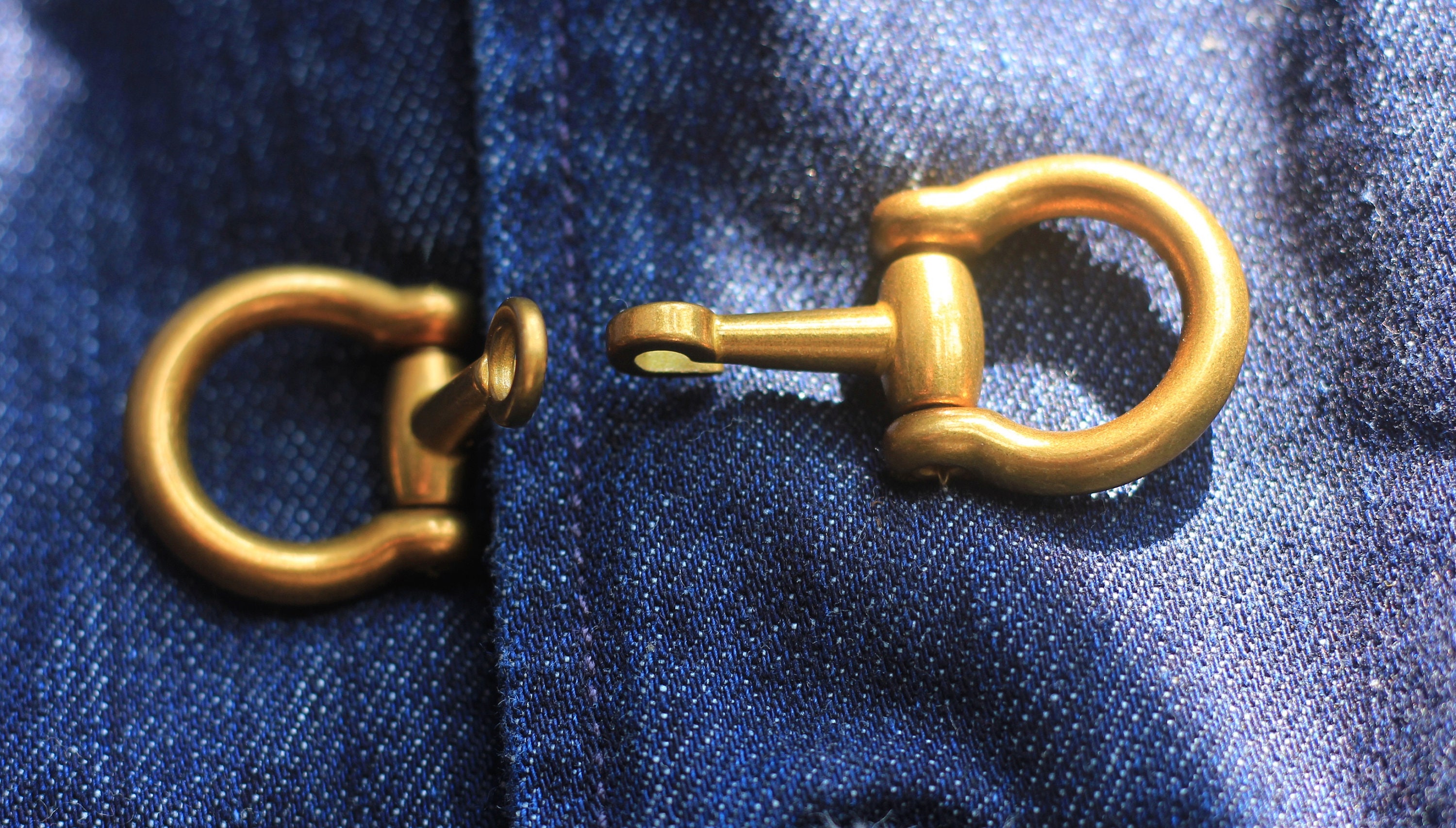 3 Pairs Vintage Brass Multifunction Horseshoe Style Cloak Clasp Sew on ...