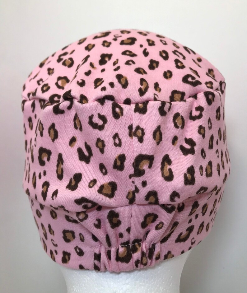 100% Cotton Child Leopard on Pink Hat - Etsy
