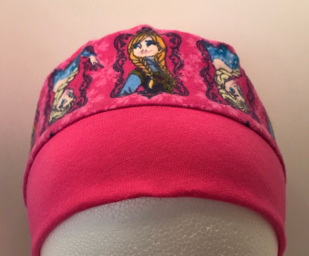 100% Cotton Child Disney Frozen Snow Princess Anna Hat - Etsy