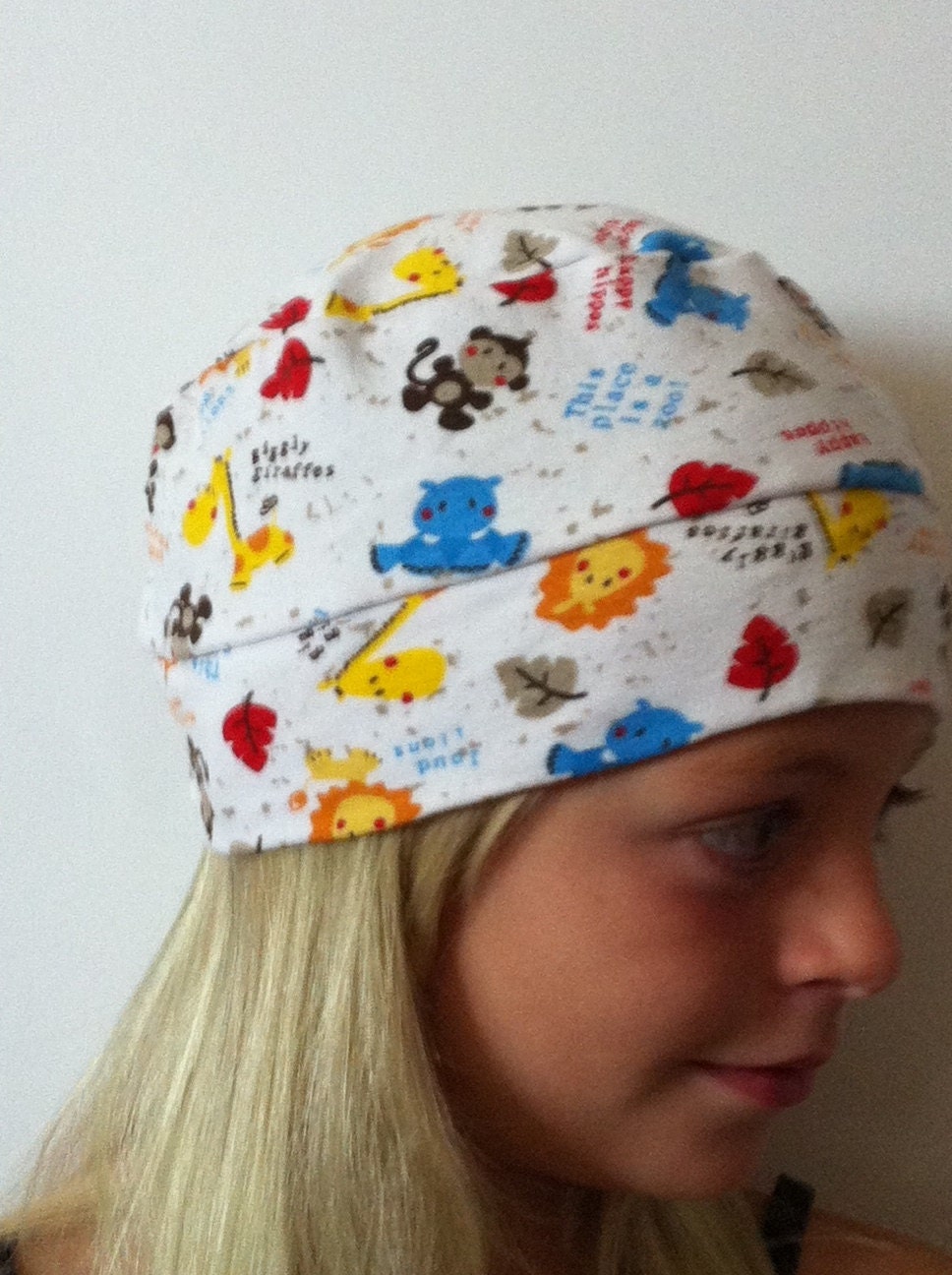 100% Cotton Child Zoo Hat - Etsy