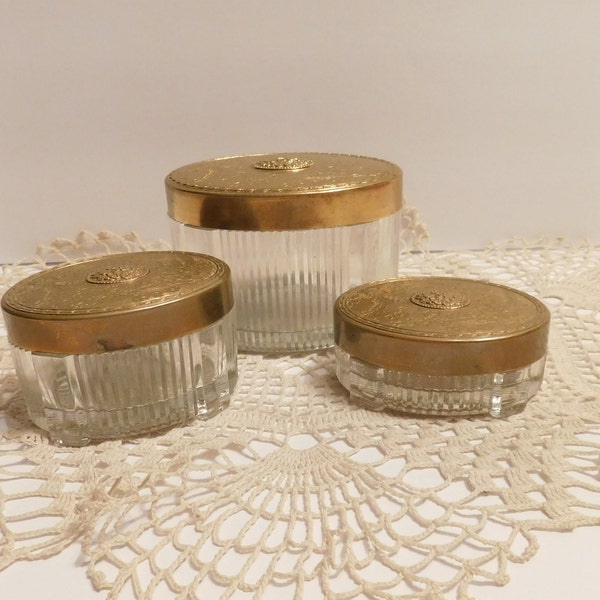 Glass Dresser Set - Etsy