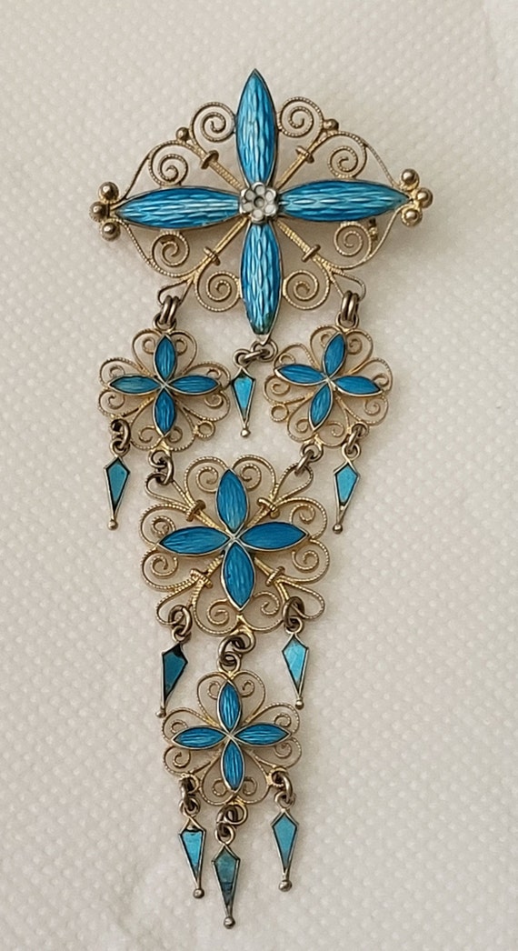 Antique Art Nouveau Marius Hammer, Norway, Turquoise … - Gem