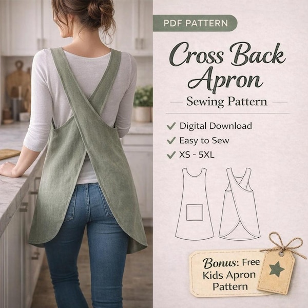 Smoke Apron Pattern - Etsy