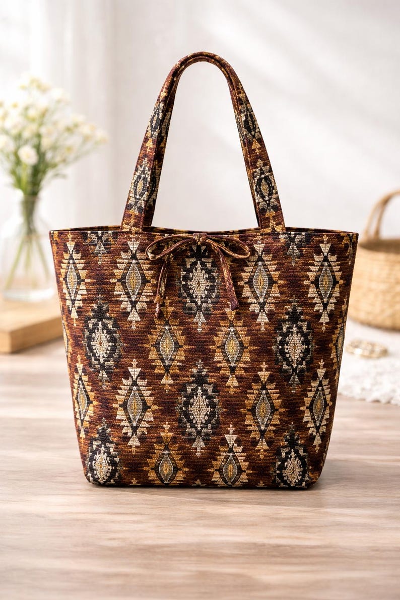 Everyday Tote Bag Sewing Pattern PDF – Easy DIY Tote for Beginners ...