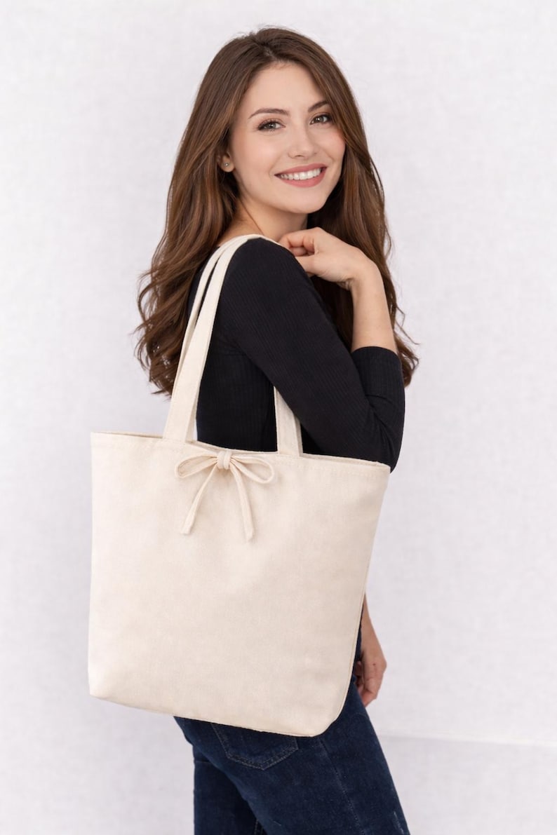 Everyday Tote Bag Sewing Pattern PDF – Easy DIY Tote for Beginners ...