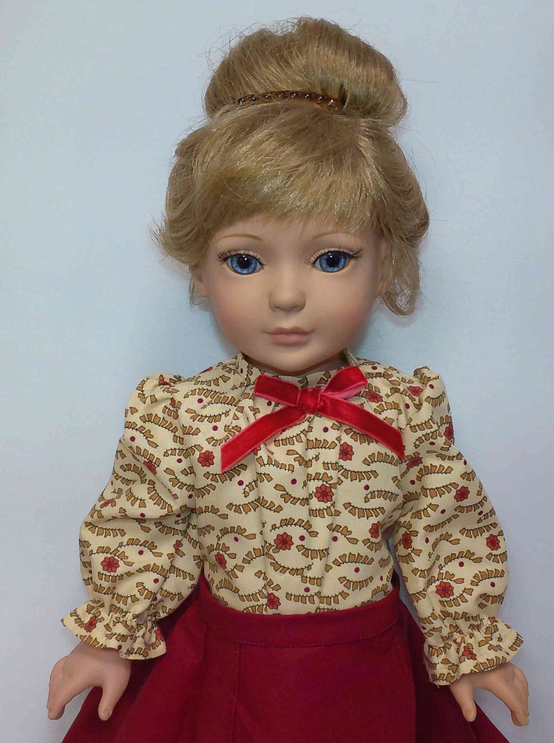 1800s Victorian civil War Era Doll Blouse Fits All 18 Inch Dolls - Etsy