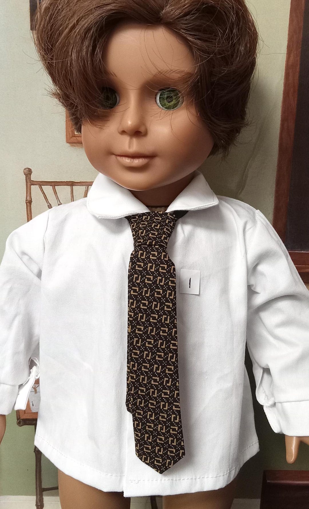 Long Neck Ties for 18 Inch Doll - Pick a Color---made to Fit 18" Dolls ...