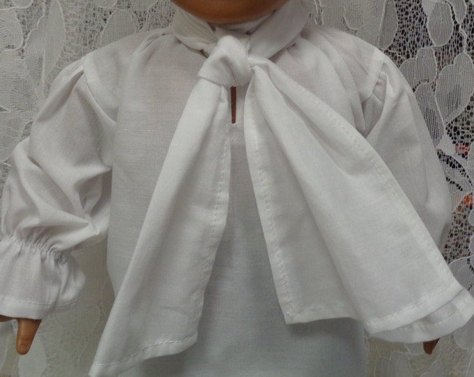 Outlander-regency-1660s-1890s Mr Darcy- White Doll Cravat Necktie--fits ...