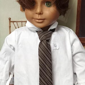 Long Neck Ties for 18 Inch Doll -made to Fit 18" Dolls - Etsy