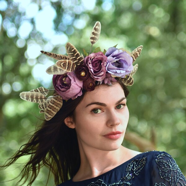 Pagan Flower Crown - Etsy