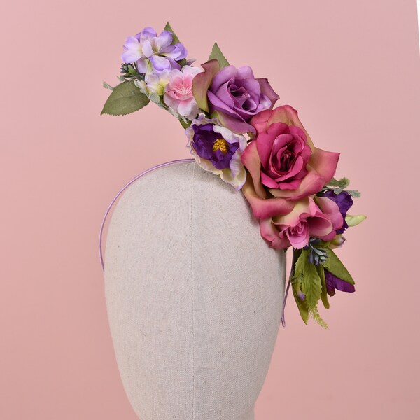 Flower Headpiece - Etsy