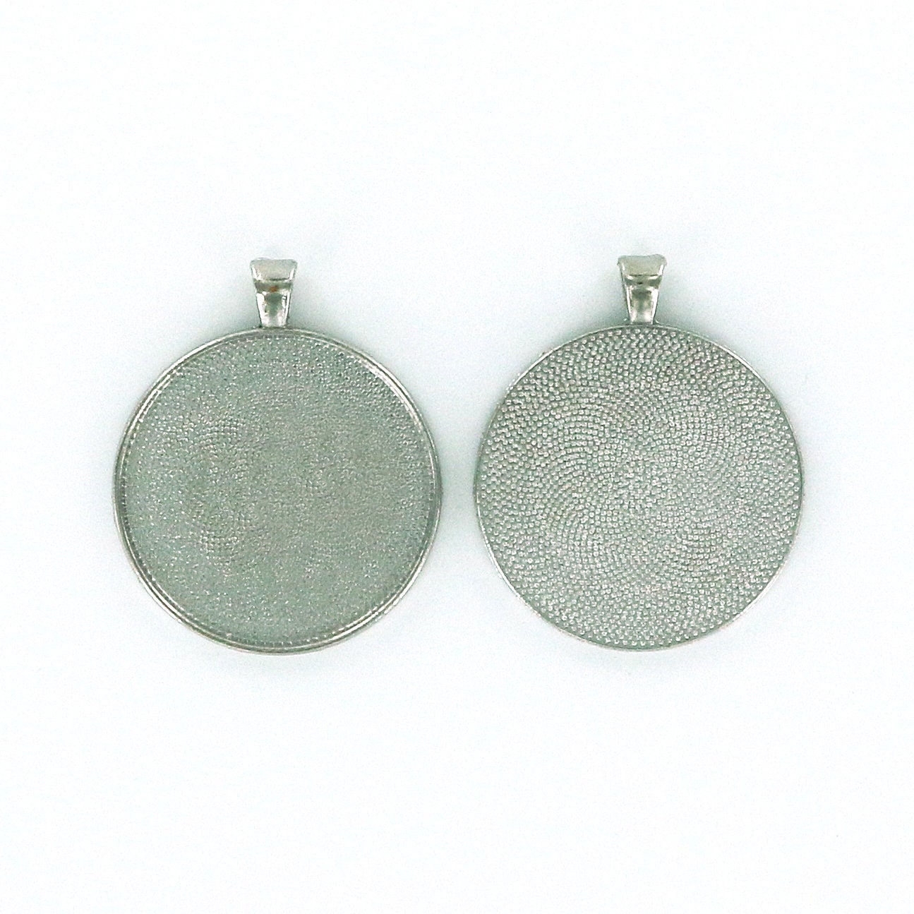 LARGE DIY Fabric Button Pendant Kit: Size 60 (1.5") Self-cover Buttons ...