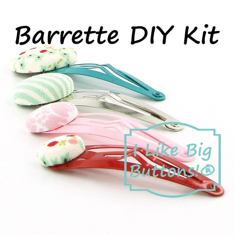 Silver Barrette - Etsy