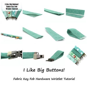 Key Fob Hardware 25 Sets ANTIQUE BRASS 1 INCH 25 Mm Key Fob Clamps With ...