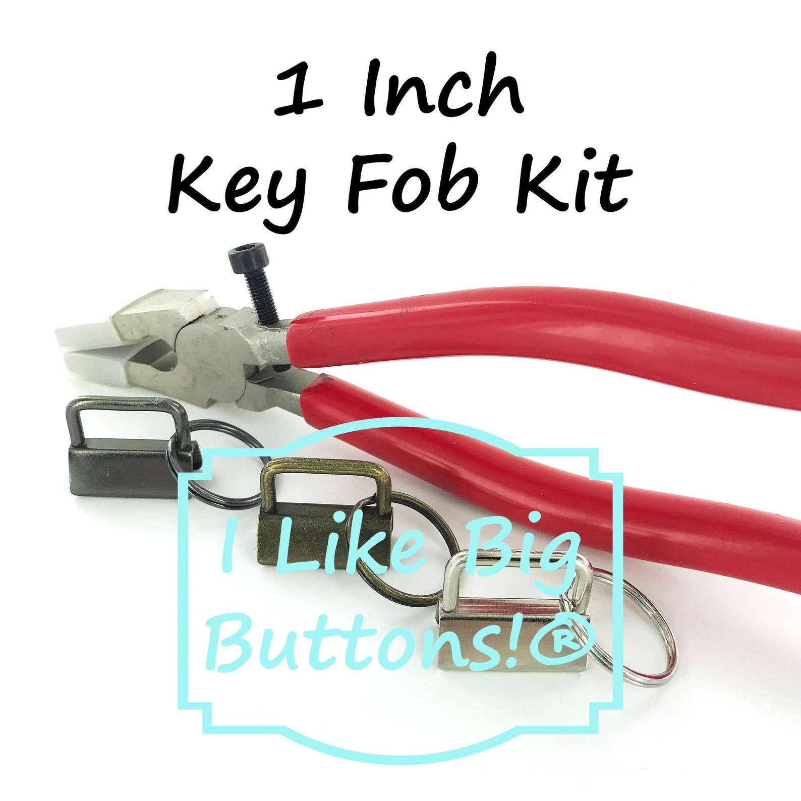 DIY Craft Kit 1 Key Fob Hardware Starter KIT - Etsy