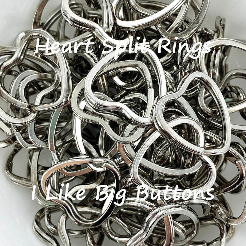 Heart Shaped Plastic Rings - Etsy