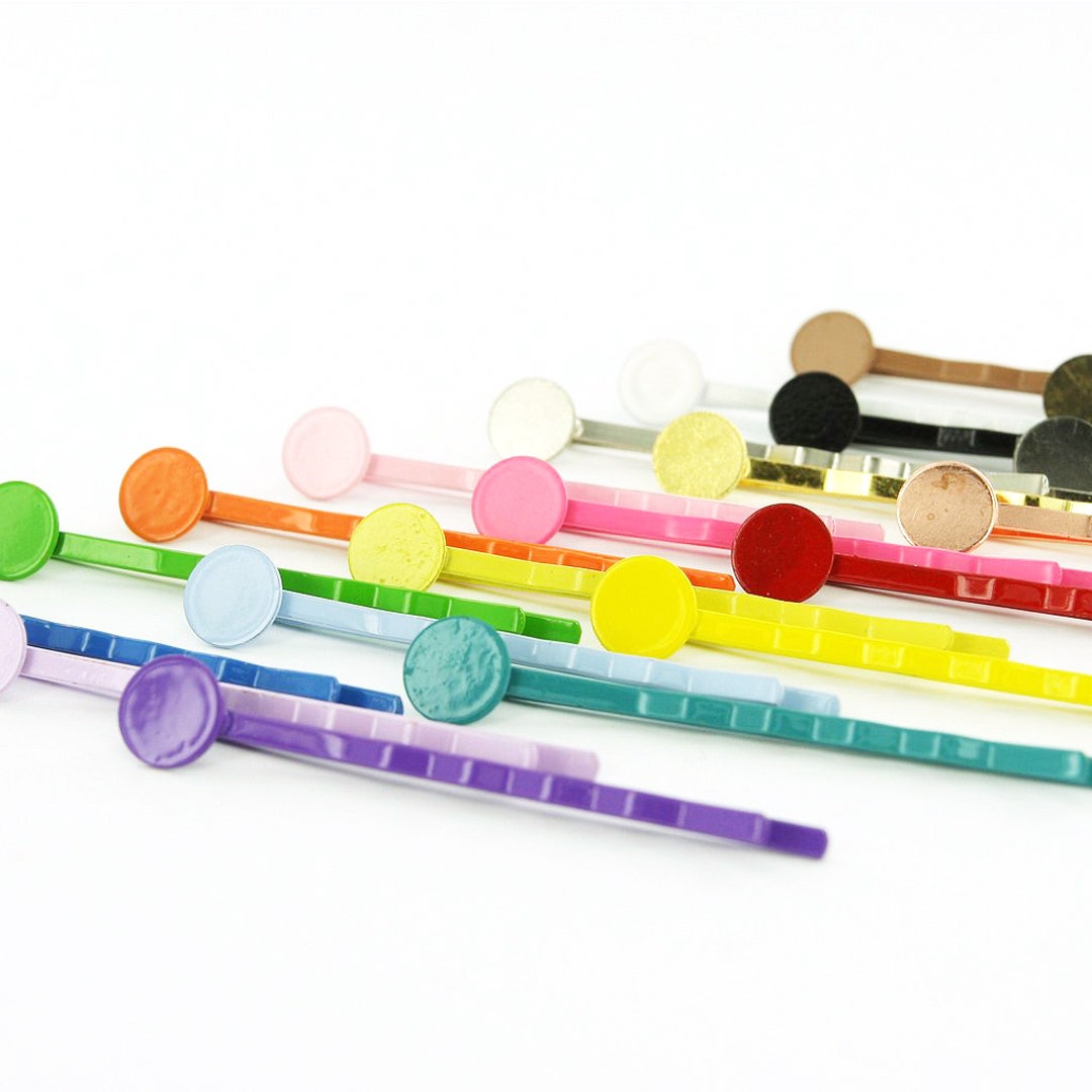 BOBBY PINS: 50 or 100 Pieces, *choose Color* 2 Inch Enamel Hair Pins ...