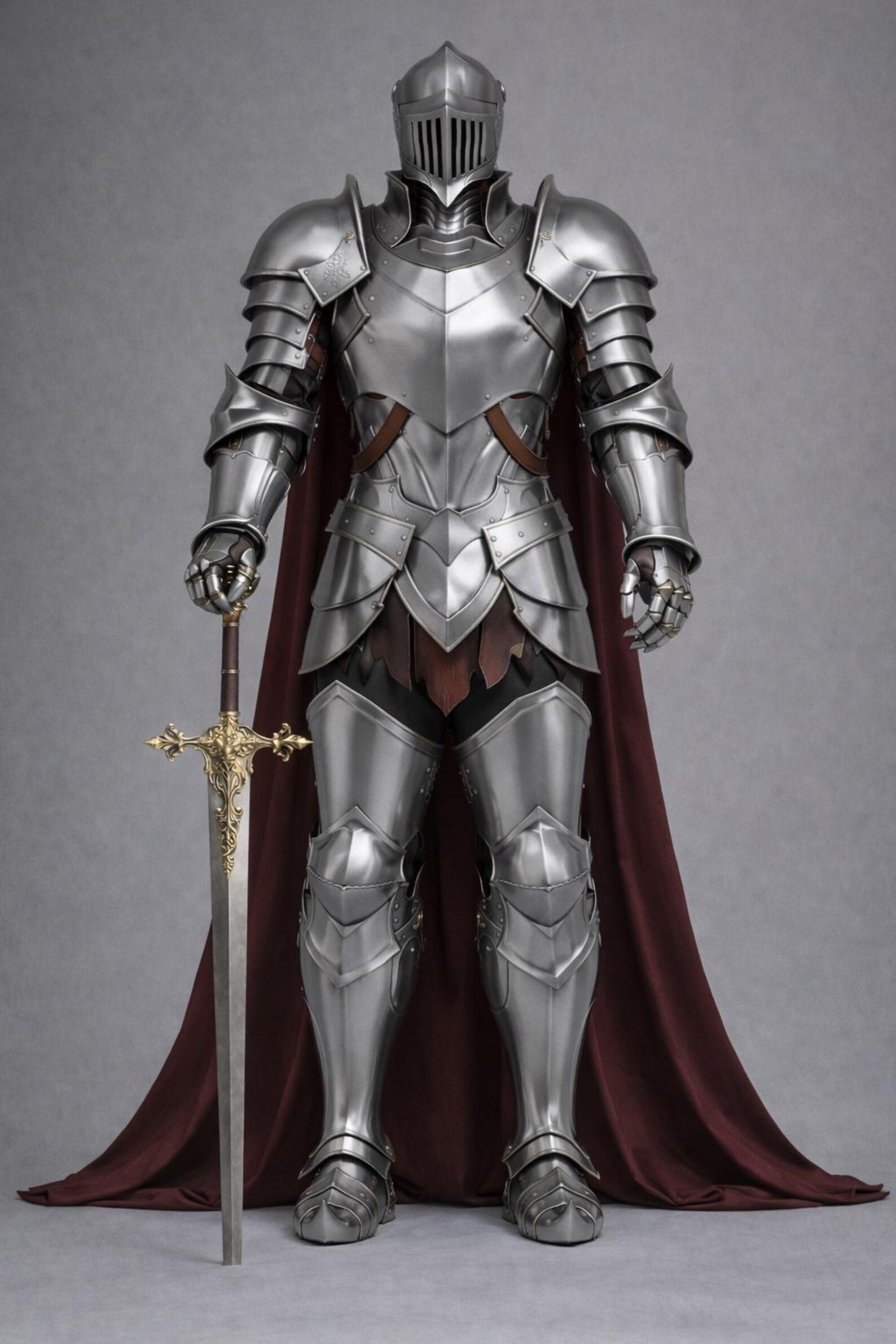 Medieval Knight Full Plate Armor Set– Handmade Steel Knight Armor Suit ...