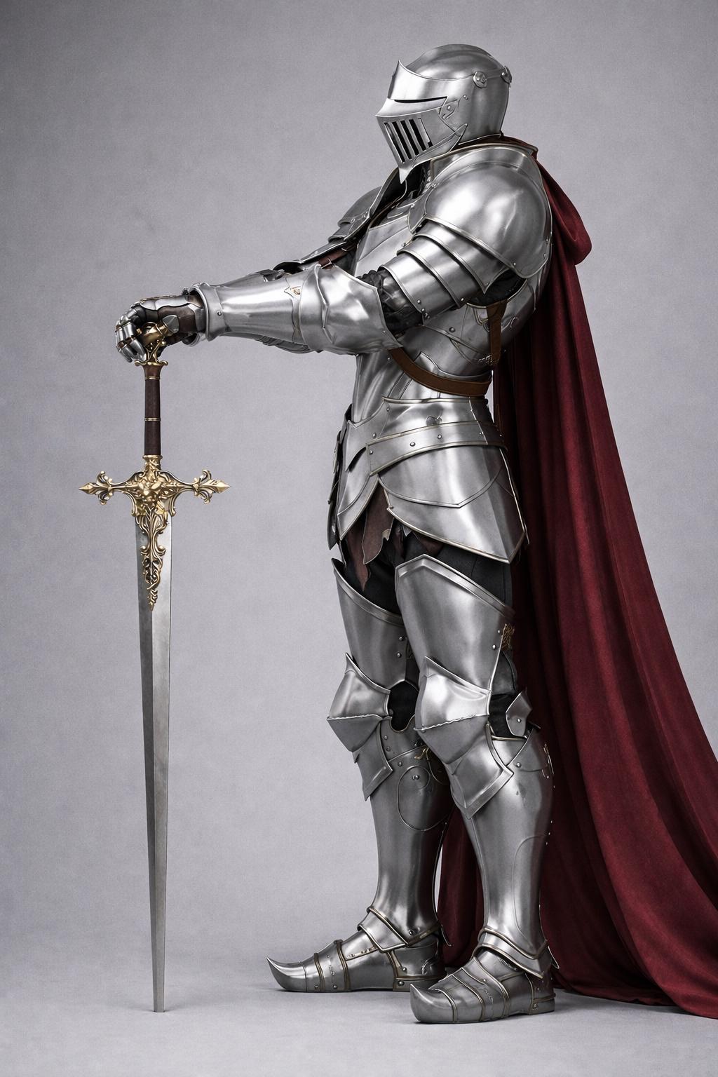 Medieval Knight Full Plate Armor Set– Handmade Steel Knight Armor Suit ...