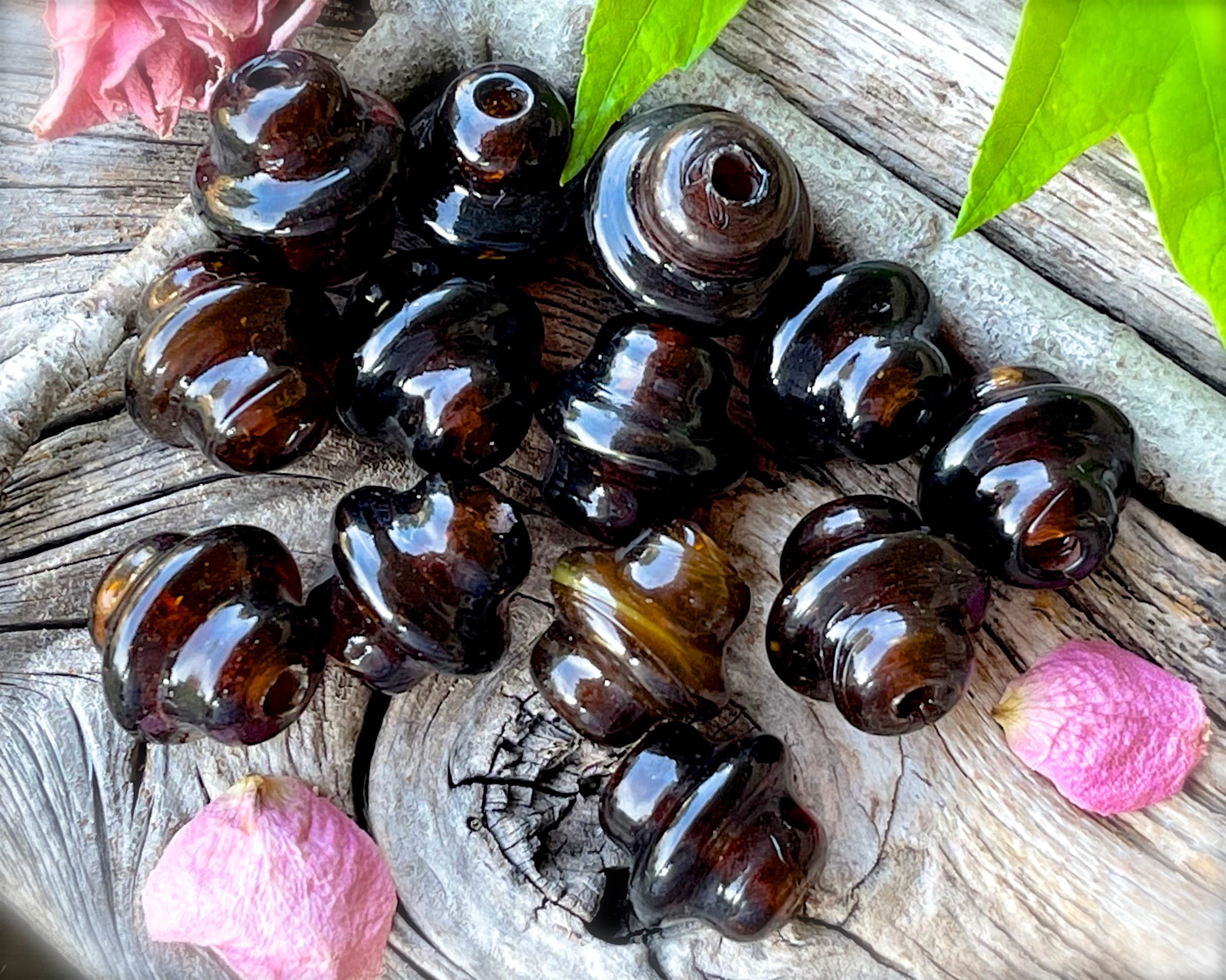 Macrame SKU 8-A2-00012000 Glass Beads Handcrafted Beads Macrame Beads ...