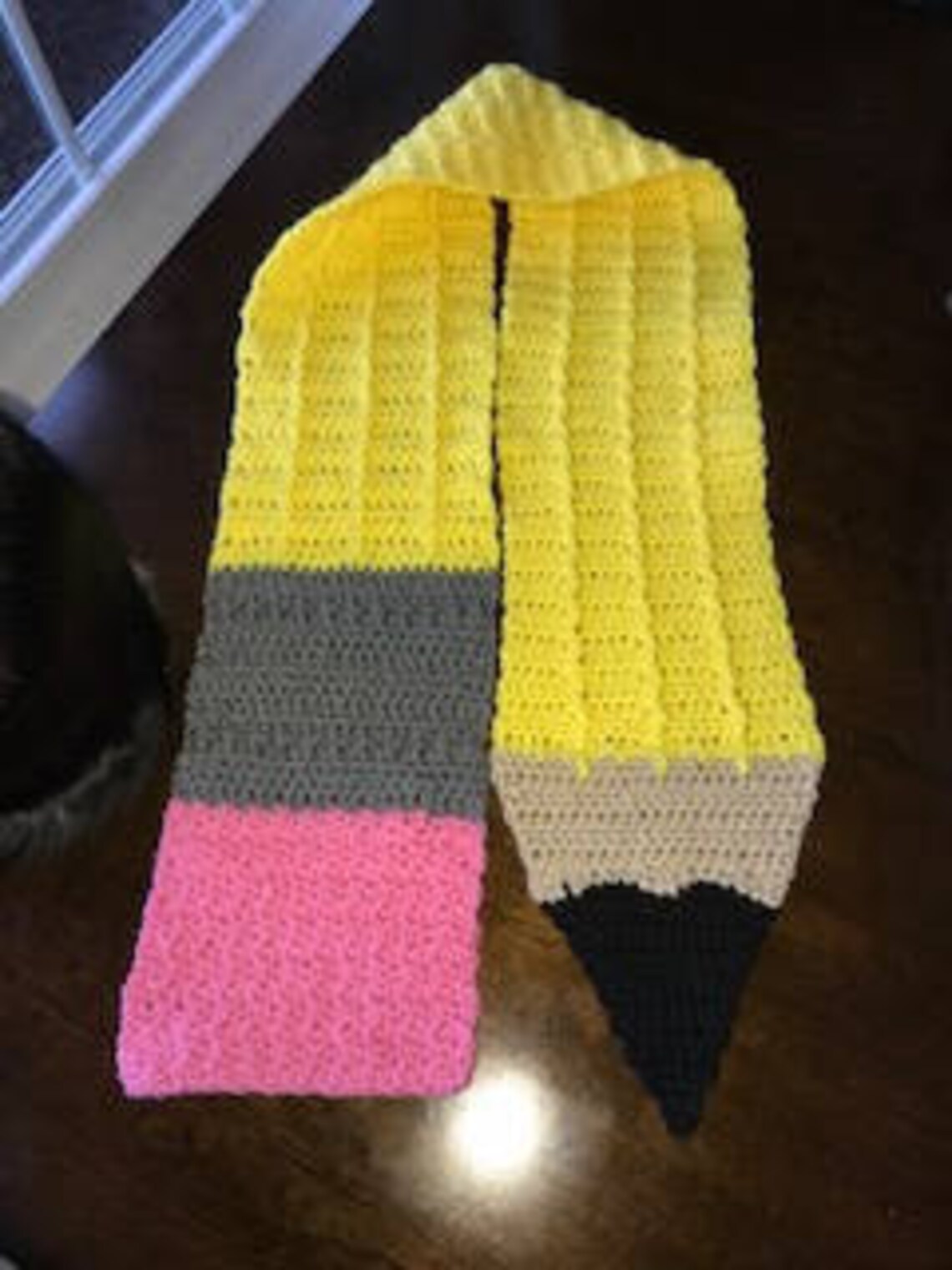 Pencil Scarf Pattern - Etsy