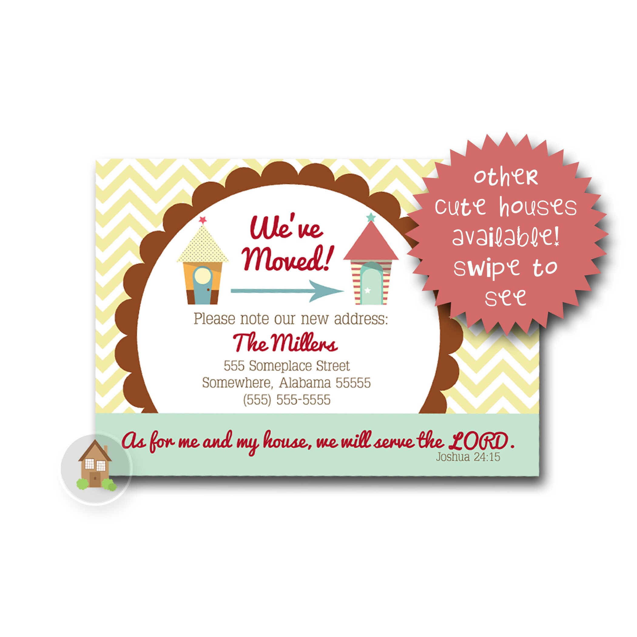 We've Moved | New Address Card | Change of Address | Moving ...