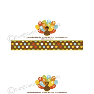 Thanksgiving Treat Bag Toppers for Kids | Colorful Turkey Topper ...