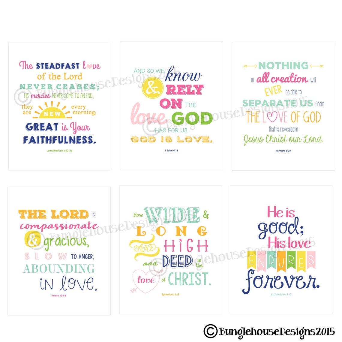 Printable Scripture Wall Art | Monthly Scripture Encouragement | God's ...