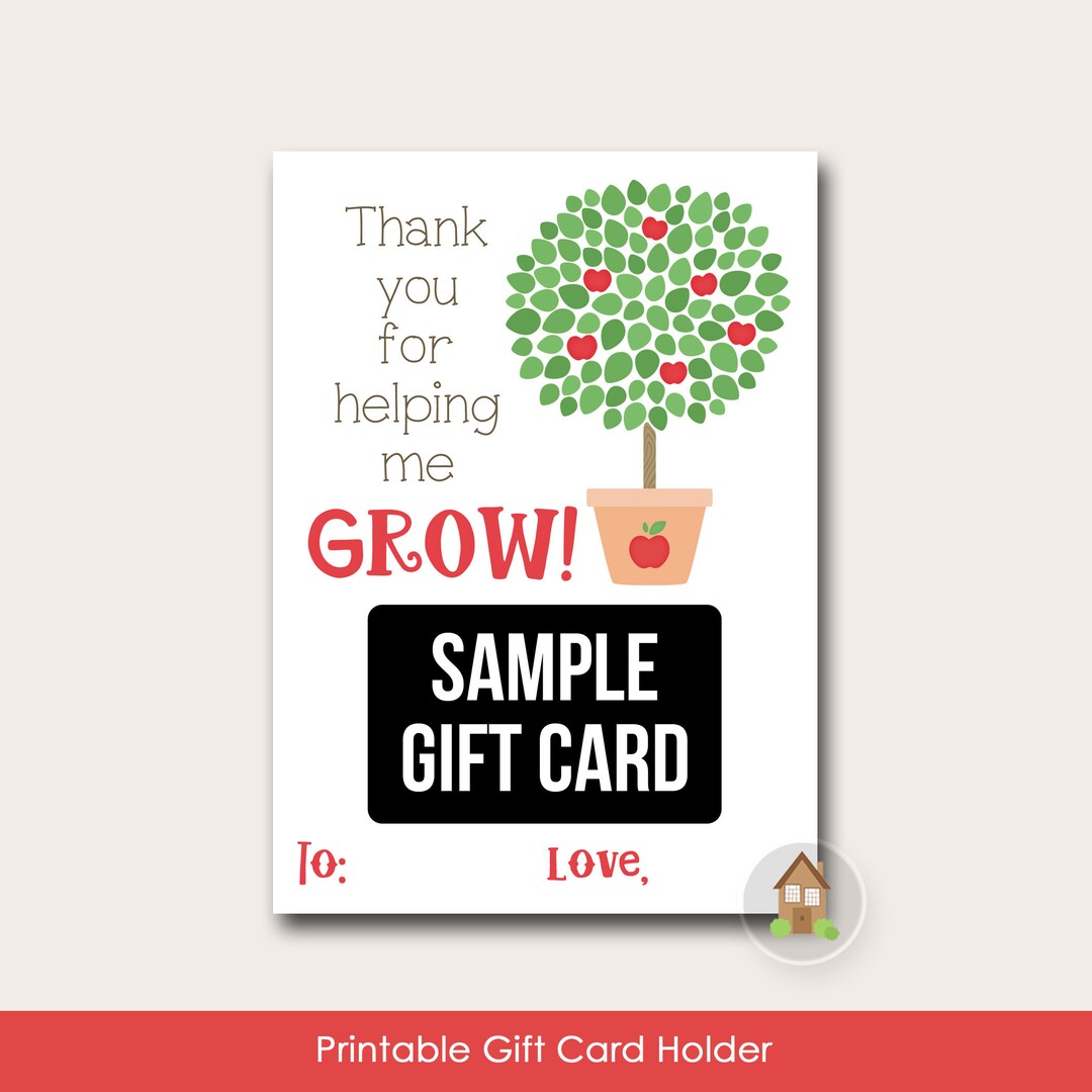 Cute Preschool Teacher Appreciation Printable | Year End Early ...