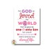John 3:16 Printable Valentine's Day Card DIY PRINTABLE for God so Loved ...