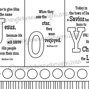 Printable Christmas Coloring Pages | Jesus, Joy, Noel Scripture ...
