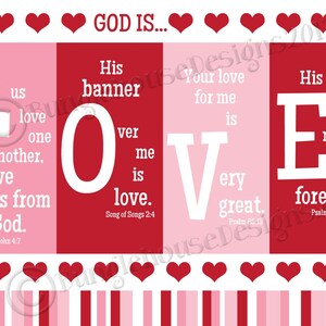 Printable Valentine Card | Christian, Scripture, Bible Verse Valentine ...