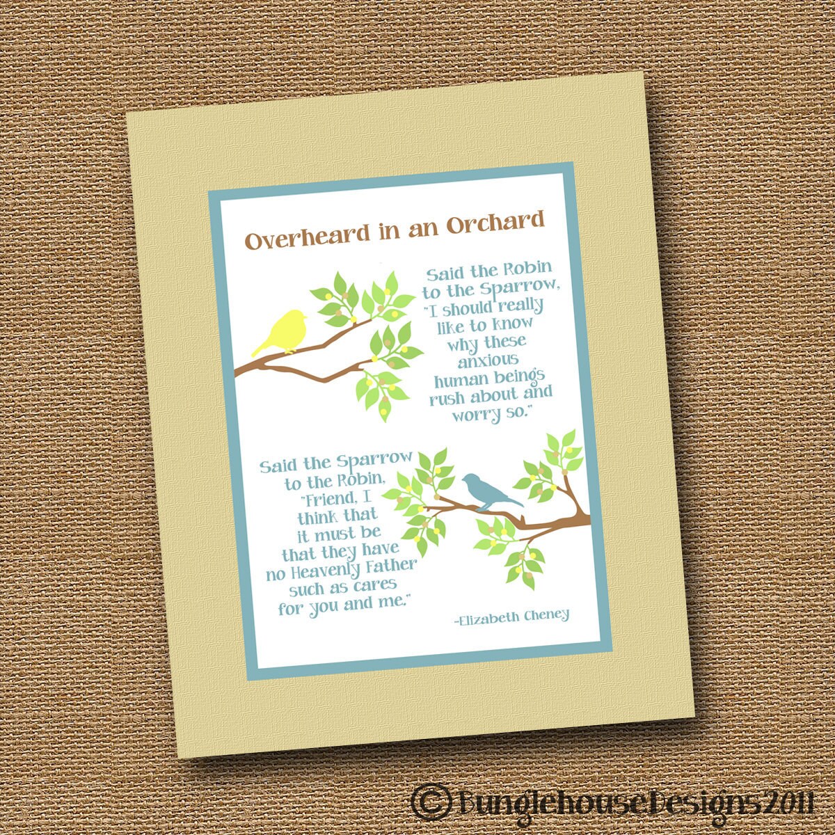 Printable Christian Poem Inspirational Wall Art DIY - Etsy